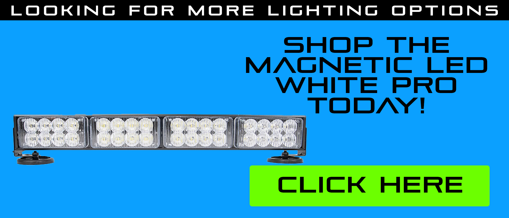 Magnetic LED Safety Light Bar | Magnetic Work Light Bar