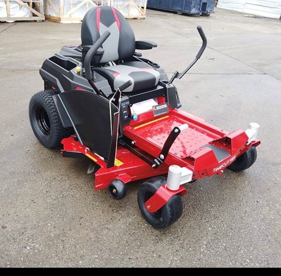 Zero Turn Chute Blocker for Mowers with Notched Decks