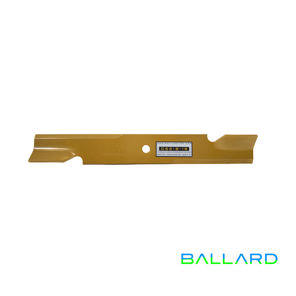 MID LIFT Mower Blades16 1/4" Length, 2.5" Wide (Three Blade System)